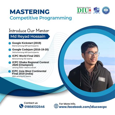 Diu Cpc Computer And Programming Club On Linkedin Diucpc Programming Training