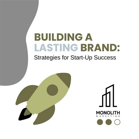 building a lasting brand strategies for start up success monolith