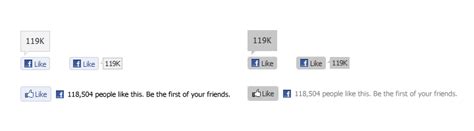Facebook Like Button On Transparency Realising Designs