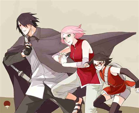Sakura Y Sarada Uchiha Sarada Uchiha Narutopedia Fandom