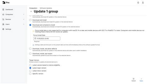 Managed Software Updates Via Declarative Device Management Ddm