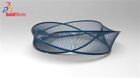 Solidworks Tutorials 43 How To Design Mesh Modeling In Solidworks BY SOLIDWORKS EASY DESIGN