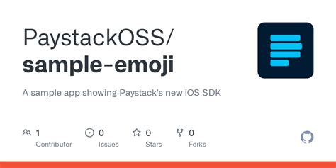 GitHub PaystackOSS Sample Emoji A Sample App Showing Paystack S New