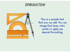 Free Graph Paper Style Presentation Theme For PowerPoint And Google Slides