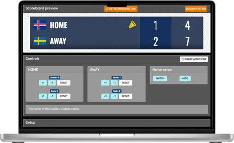 Badminton Scoreboard For Obs And Streaming