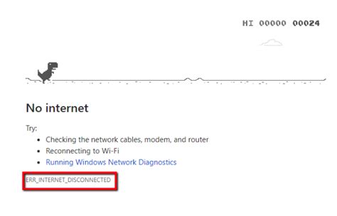 How To Fix ERR Internet Disconnected Error Techone