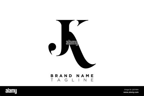 Jk Alphabet Letters Initials Monogram Logo Stock Vector Image And Art Alamy