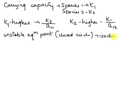 Solved Using The Figure Above Plotting Zero Growth Isoclines For The