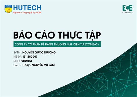 NGUYỄN QUỐC TRƯỜNG - 1911280047 - 19DDHA1 - B O C O TH C T P C NG TY C ...