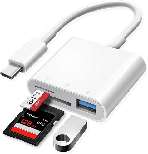 Amazon USB C SD Micro SD Card Reader With USB Port In USB Type C SD TF Memory Card