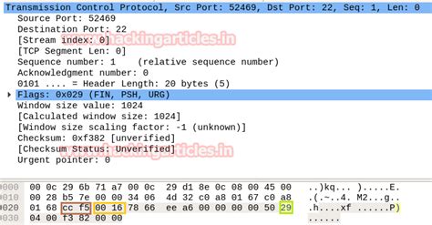 forensic investigation of nmap scan using wireshark