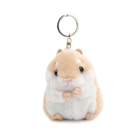 Cute Hamster Plush Keychain For Boys And Girls