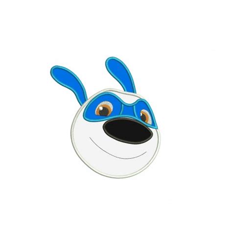 Talking Tom Hero Ginger Applique Design