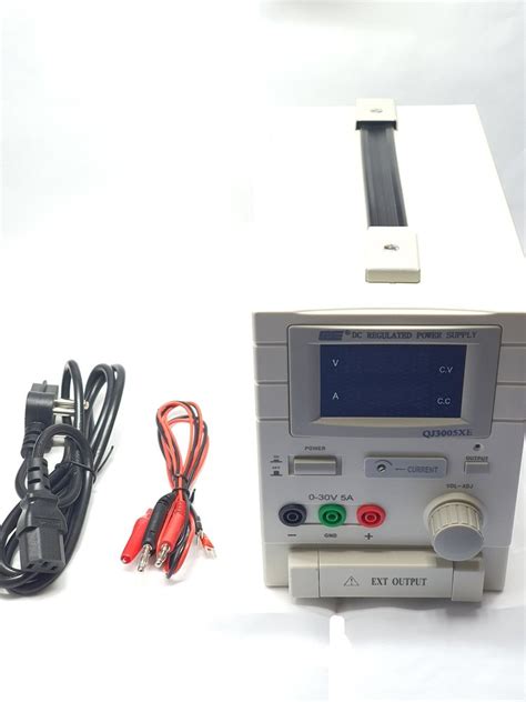 QJE Smps QJ3005XE Adjustable DC Power Supply (30V/5A), Input Voltage ...