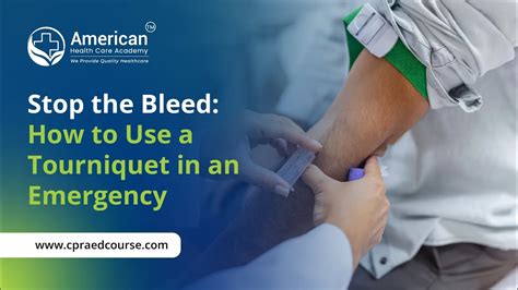 Stop The Bleed How To Use A Tourniquet In An Emergency Youtube