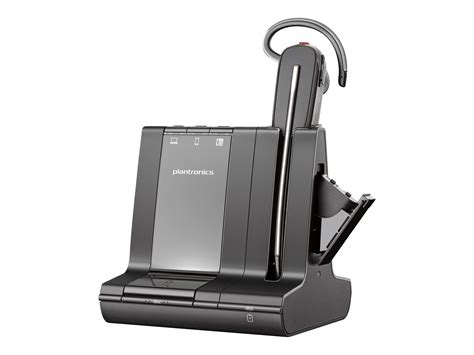 Buy Hp Poly Savi 8245 Office Usb A Wireless Dect Headset With Ear Hook Black Mydeal Australia
