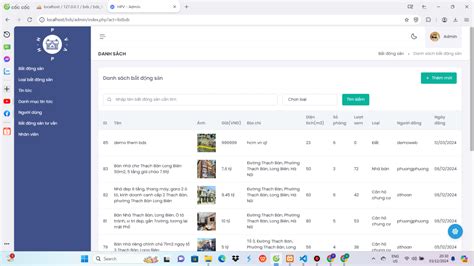 Source Code Website Bất động Sản Viết Bằng Ngôn Ngữ Php