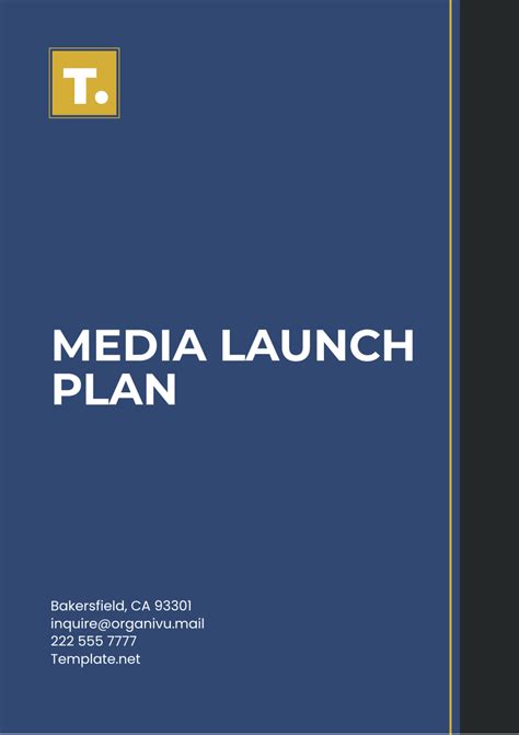 Free Launch Plan Templates Editable And Printable