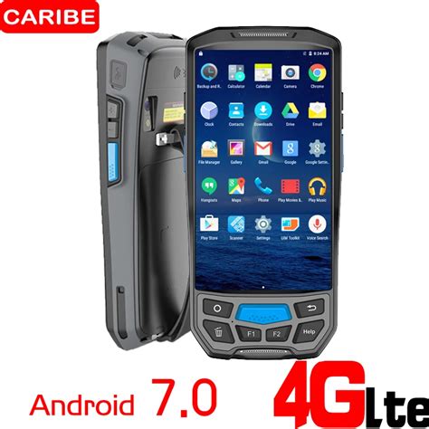 Caribe 무선 산업용 Pda 안드로이드 70 바코드 스캐너 핸드 헬드 터미널 터치 스크린 물류 위치를 Buy 터치 스크린 핸드 헬드 Pda 바코드 스캐너 Pos