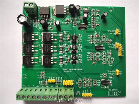 开源bldc无刷驱动开发板电路原理图源代码 Stm328