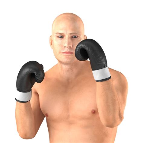 Adult Boxer Man 2 Pose 2 3D模型 3D模型 129 3ds c4d fbx ma obj max