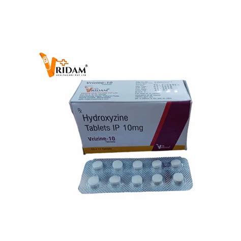 Hydroxyzine 10 Mg Tablet Packaging Type Stripe At ₹ 77box In Nashik