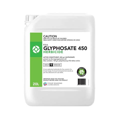 Fsa Glyphosate 450 Herbicide Four Seasons Agribusiness
