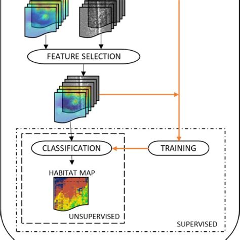 Flowchart Summarising The Automated Seafloor Classification And