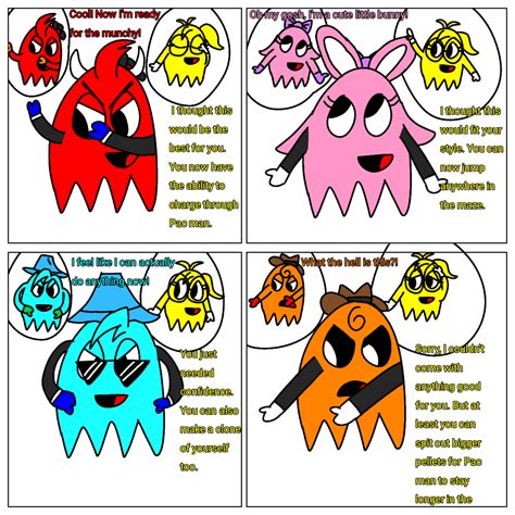 Pac Man Arrangement Fusions By Diamonddust1234 On Deviantart