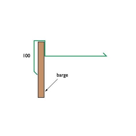 Colorbond® Barge Gutter