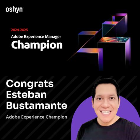 Adobeexperiencemanagerchampion Adobe Aemchampion Aem Champion Oshyn