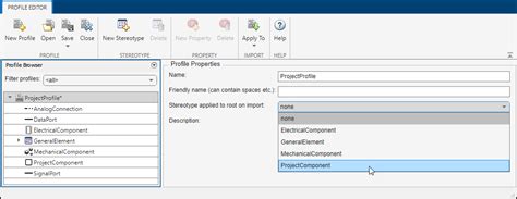 Define And Style Stereotypes In Profiles Matlab And Simulink