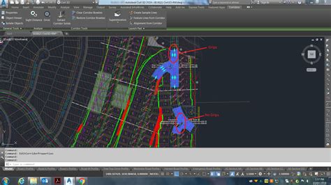 Grips Disappearing In Intersection Autodesk Community