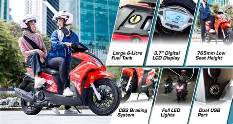 Aveta Nova125 Abs Small Scooter High Spec Motorcycles For Sale In Setia Indah Johor