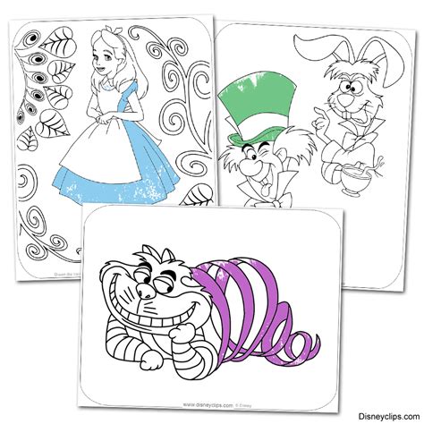 Alice In Wonderland Happy Color