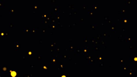 Abstract Animation Flickering Gold Particles Flashing Black Background 12277096 Stock Video At
