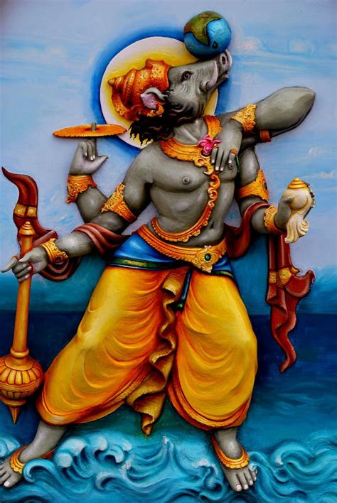 Varaha Avathar Varaha Lord Vishnu Vishnu Avataras