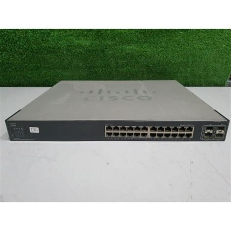 Jual Cisco 24 Port 10 100 1000 Gigabit Ethernet Switch With Poe 4 Shared S Jakarta Barat