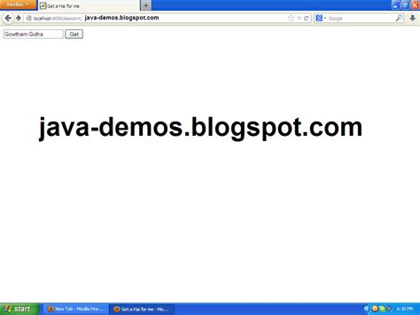 session tracking example in servlets — java demos