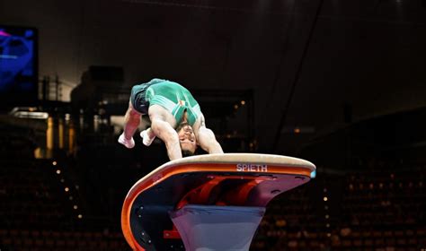 Gymnastics Ireland Cunningham 4th On Vault In 2023 Cairo World Cup