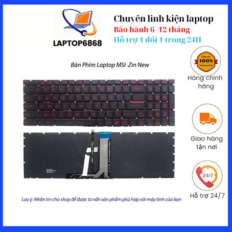 Laptop Keyboard Msi Ge62 Cx62 Cx72 Gs62 Gs72 Gs60 Gs70 Gv62 Gt62 Gt72 Gl62 Gl72 Ws60 Gp63 Gp73