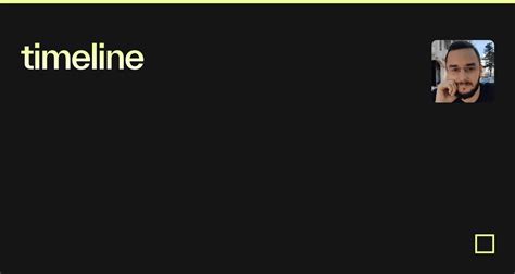 Timeline Codesandbox
