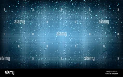 Light Electronic Circuit Microchip Technology Backgroundhi Tech Digital And Future Concept