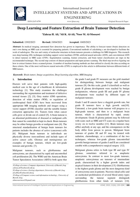 pdf international journal of intelligent systems and applications in