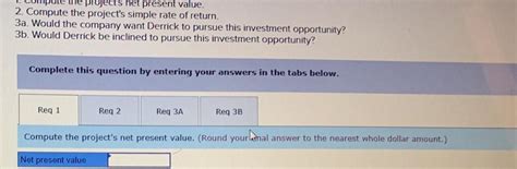 Solved Exercise 12 9 Algo Net Present Value Analysis And Chegg Com