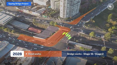 Map Epping Bridge Project Transport For Nsw