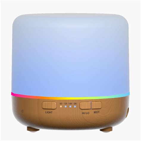 Small Diffusers 200ml Colorful Essential Oil Diffuser With