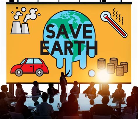 Planet Earth Being Chased By Global Warming Illustration Free Stock Illustration 462142