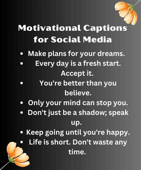 250 Motivational Captions For Instagram Inspire Your Followers Caption Vibe