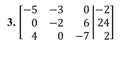 Solved Write Each System Of Equations In Triangular Form